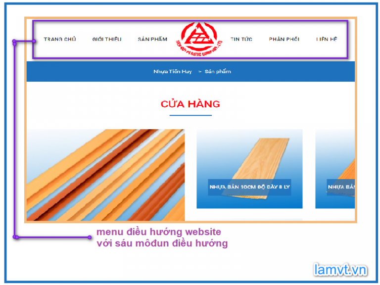 9 Loại menu điều hướng website phổ biến nhất trong thiết kế web
